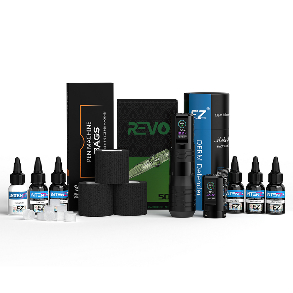 Essential Tattoo Kit-EZ Tattoo Value Bundles — EZ TATTOO SUPPLY