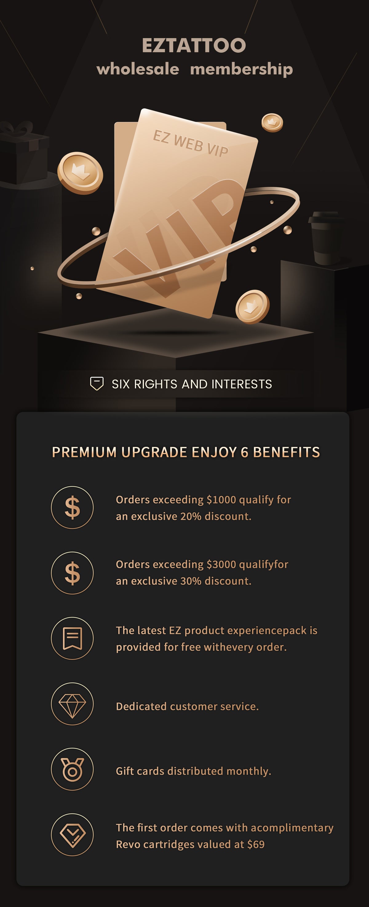 EZ WEB VIP — EZ TATTOO SUPPLY