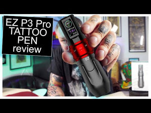 EZ P3 Pro Wireless Battery Tattoo Pen Machine — EZ TATTOO SUPPLY